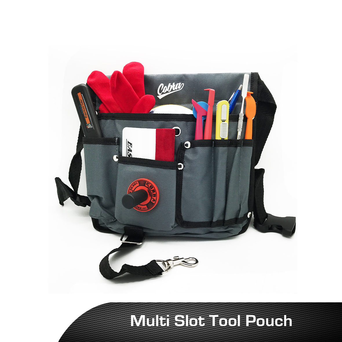 Multi Slot Tool Pouch - Tools NOT included - Decrastrip